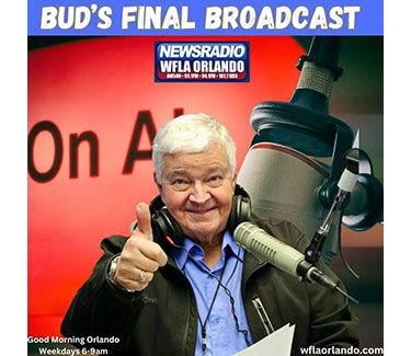 WFLF Orlando Morning Host Bud Hedinger Heads Into Retirement. | Story ...