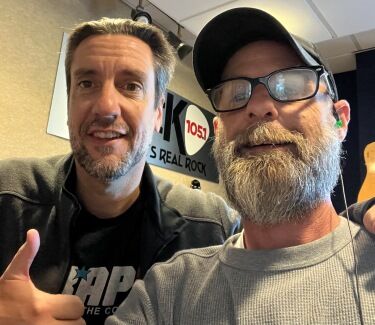 Clay Travis Visits Asheville, NC Affiliate For Special Post-Hurricane ...