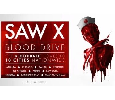 Audacy And Lionsgate To Hold ‘Saw X: Bloodbath Blood Drive’ Events In Ten Markets. | Story ...