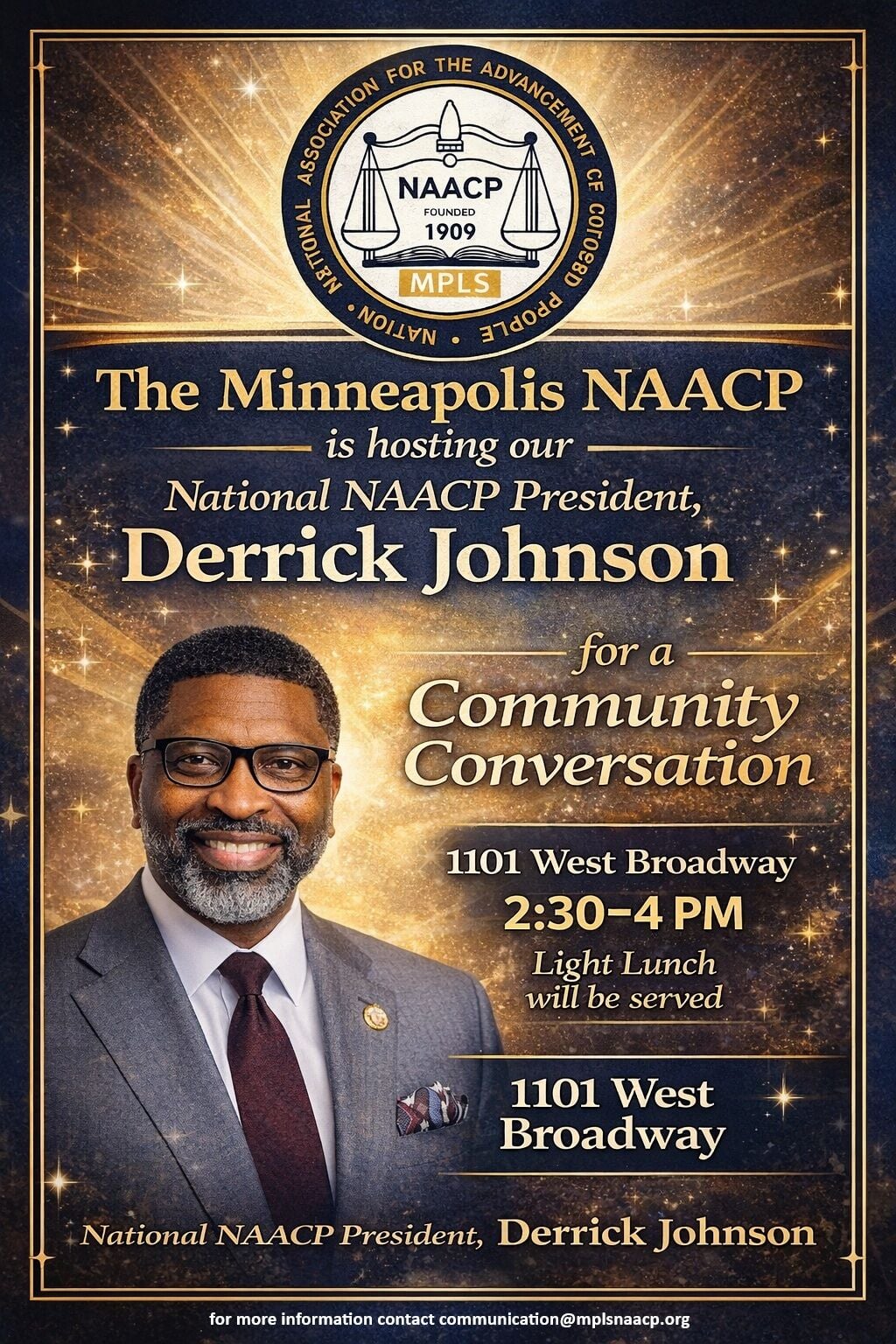 NAACP President Derrick Johnson leads community conversations following ...