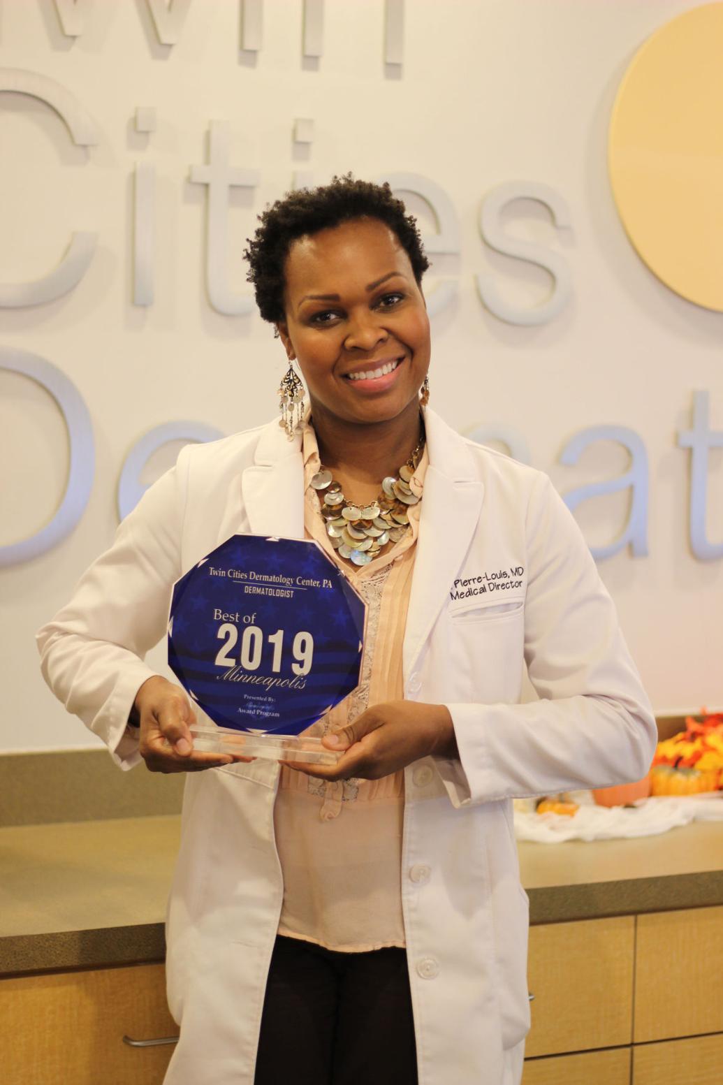 Dr. Margareth Pierre-Louis receives 2019 Best of Minneapolis Award ...