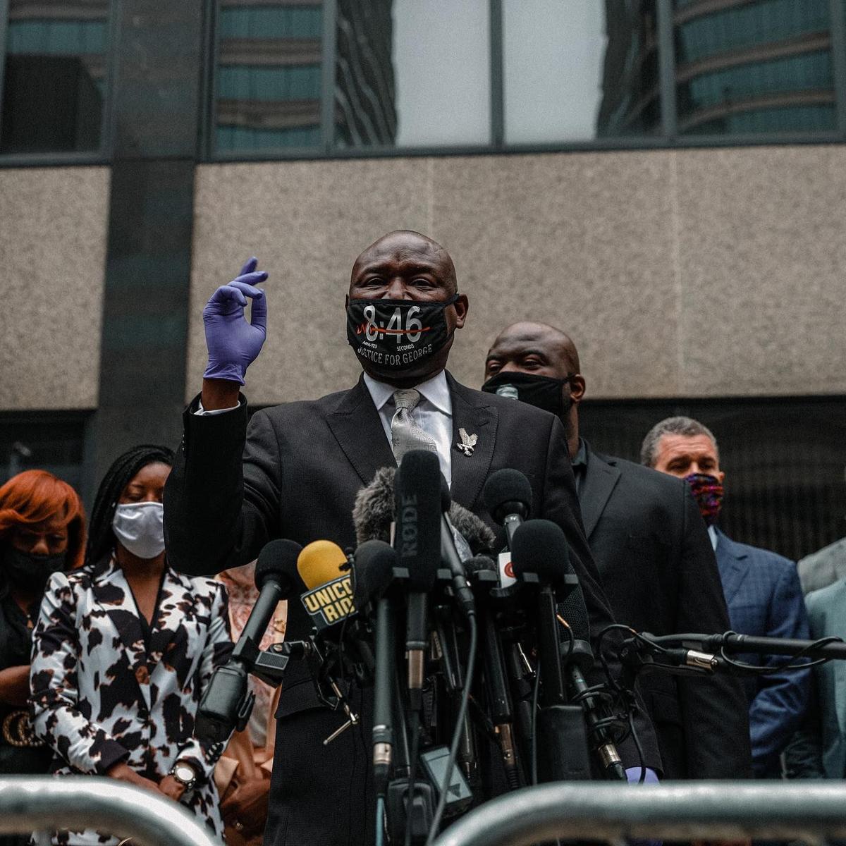Ben Crump: "They are trying to kill George Floyd a second time ...