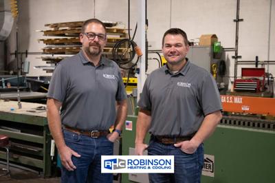 Longtime employees assume ownership of Robinson Heating & Cooling ...