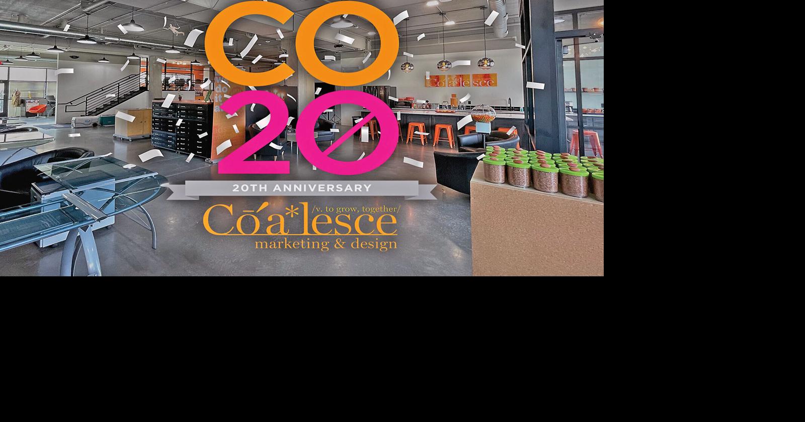 Coalesce Marketing & Design celebrates 20 years | Anniversaries ...