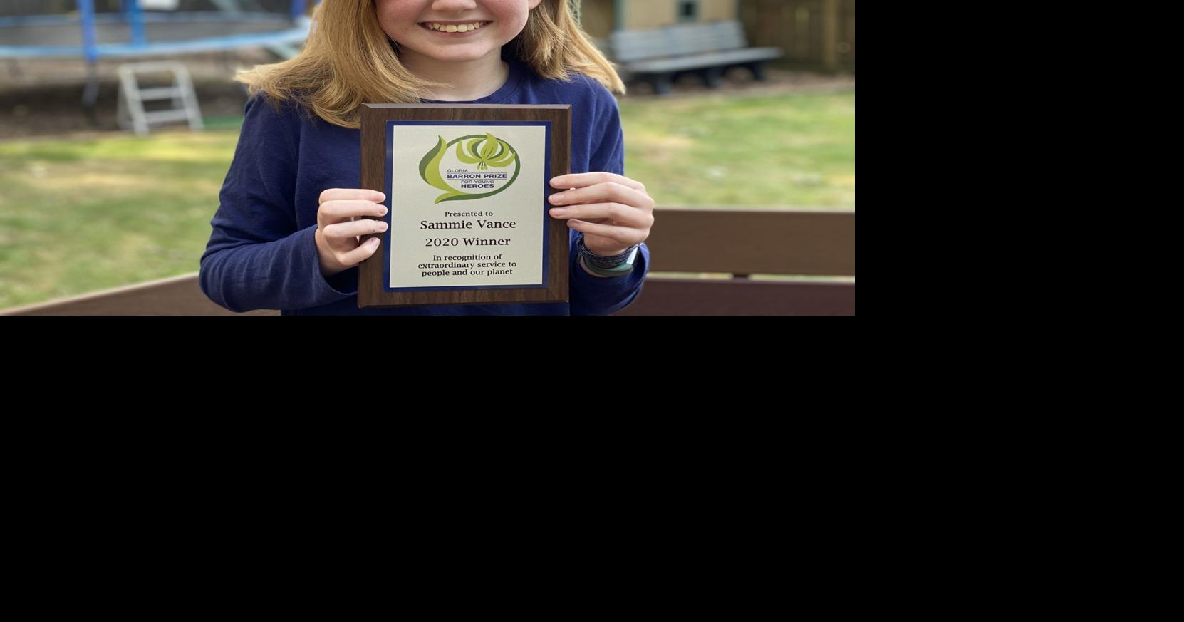 Sept. 29 - Recognition continues for Buddy Bench’s Sammie Vance ...