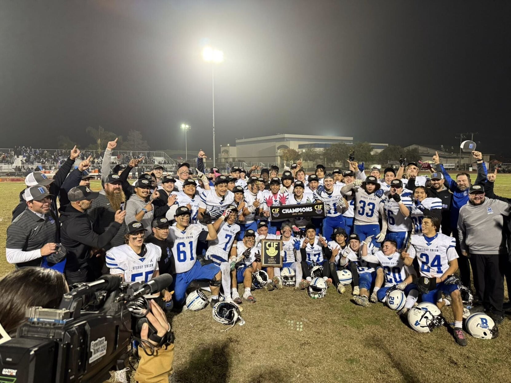 One more game to go: Bishop Union varsity football team heads to CIF ...