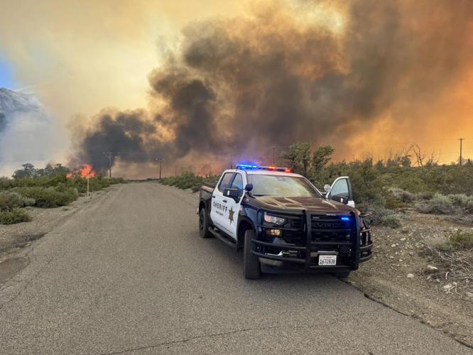Evacuations ordered: Inn Fire breaks out near Mono City, grows to 540 ...