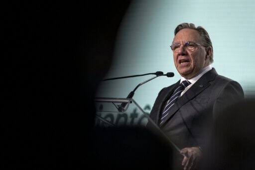 Prime Minister of Quebec Francois Legault, who has announced his plans ...