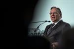 Prime Minister of Quebec Francois Legault, who has announced his plans ...