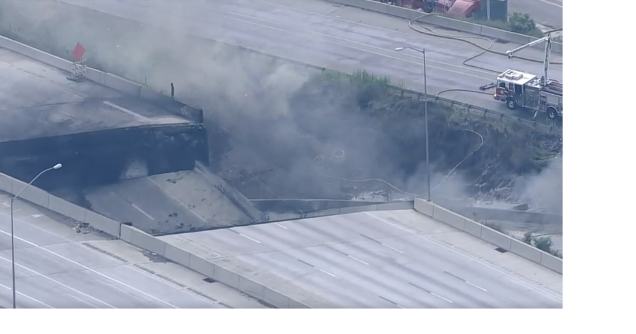 “The roadway’s gone,” parts of I95 collapse due to tanker truck fire ...