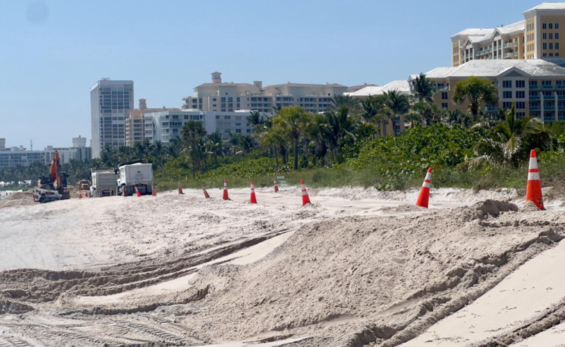 Beach renourishment will bring hundreds of sand-filled trucks through Key Biscayne | Key ...