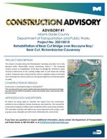 Public Zoom meeting on Bear Cut Bridge maintenance set for Wednesday ...