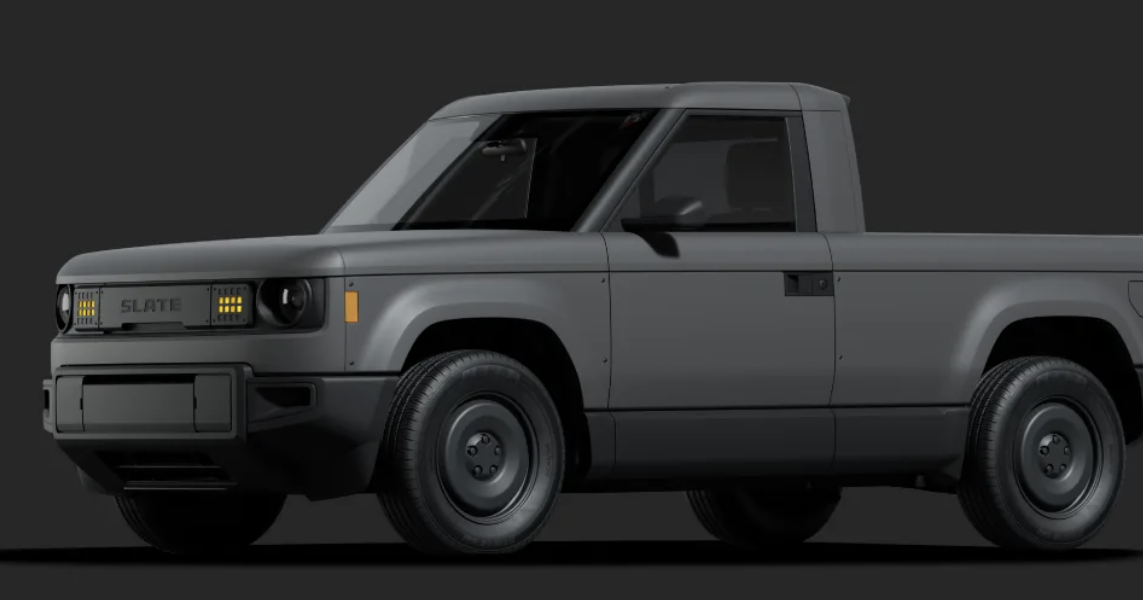 Reserve an electric pickup for $50: Bezos-backed Slate Auto launches ...
