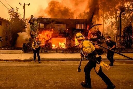 The Los Angeles wildfires were the costliest natural disasters of 2025 ...