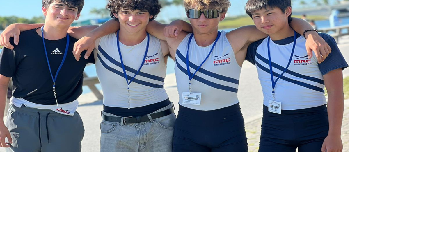 Miami Rowing Club Novice Squad honored at awards ceremony | Key ...