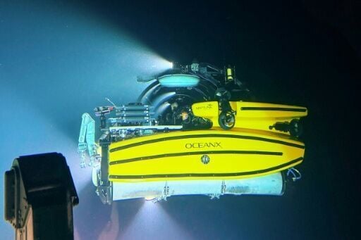There are two submersibles -- one with 8K cameras and a science vessel ...