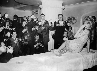 Brigitte Bardot pictured in 1959 in London, in the heyday of her brief ...