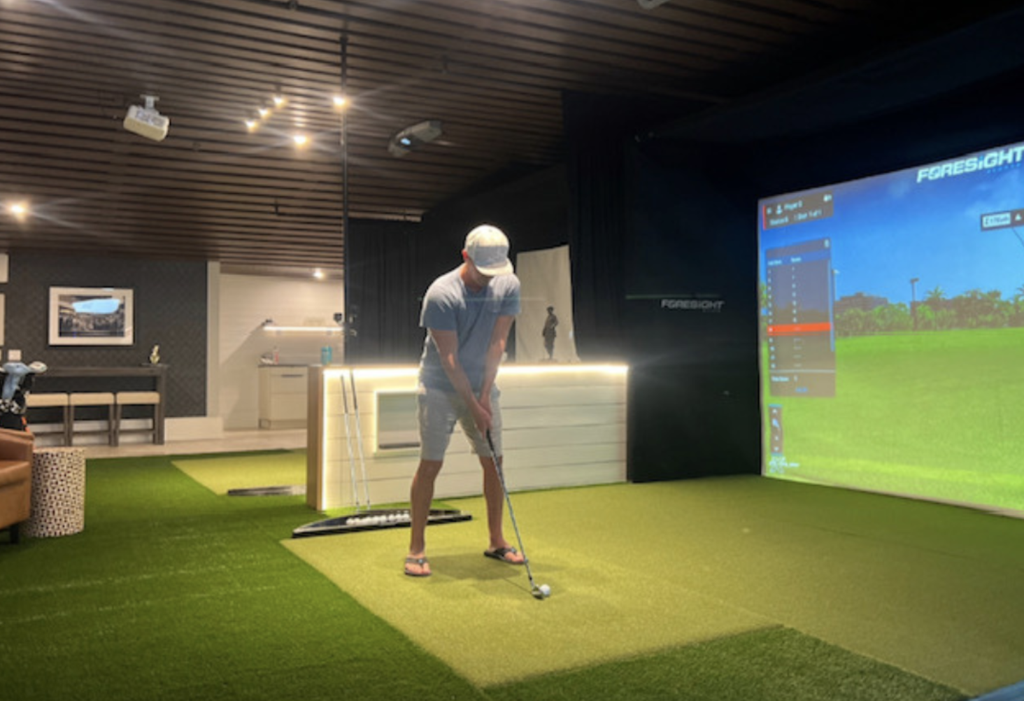 Key Biscayne’s GOLFOS LAB offers an indoor place to relax and improve ...