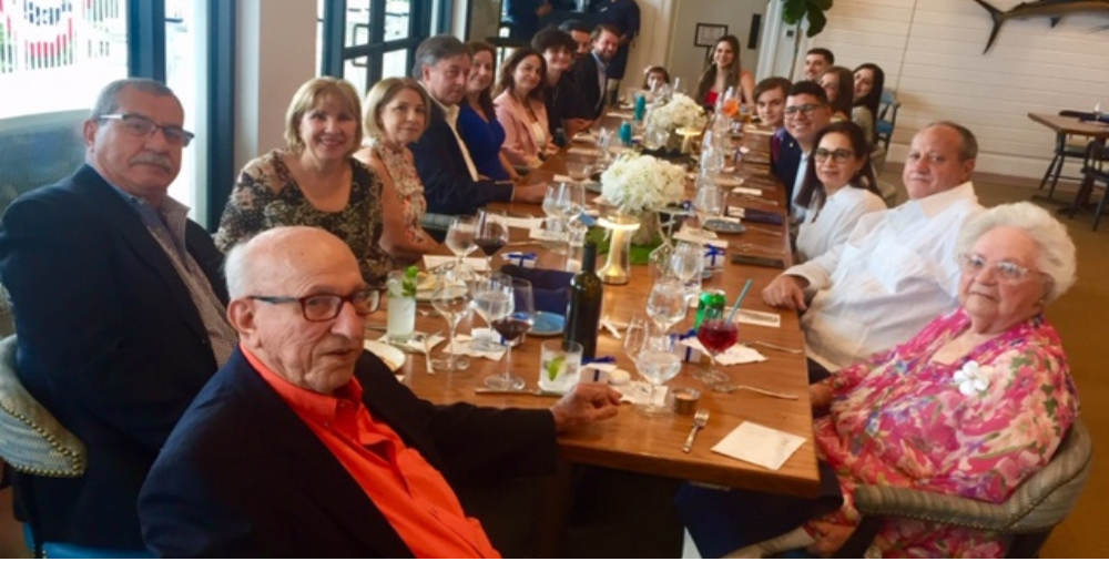 Couple celebrates historic 70th wedding anniversary with family and ...