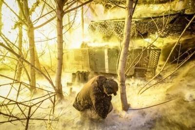 Ukrainian forces have been struggling to hold back Russian advances ...