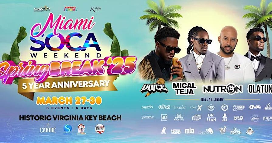 Soca Weekend to bring music and traffic this weekend | Key Biscayne ...