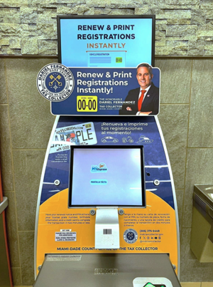 New vehicle license tag registration & renewal kiosks now at Publix ...