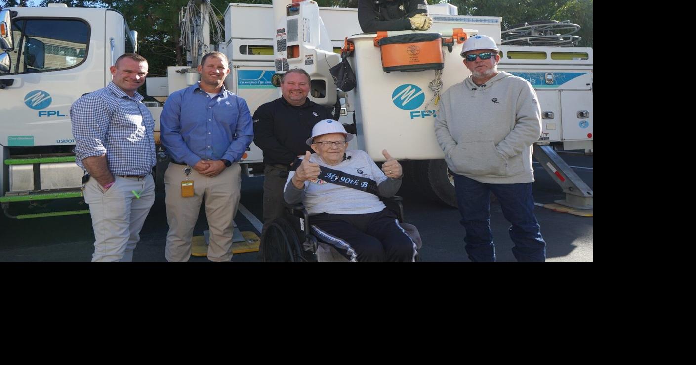 Former FPL lineworker marks 90th birthday | People | islandernews.com