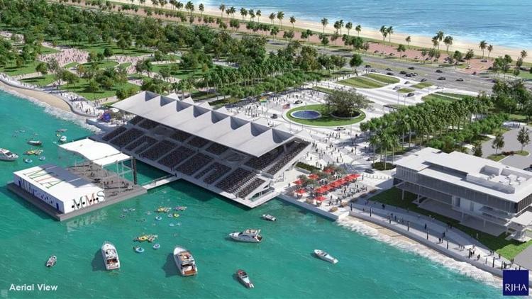 Miami begins long overdue renovations to Marine Stadium on Virginia Key ...