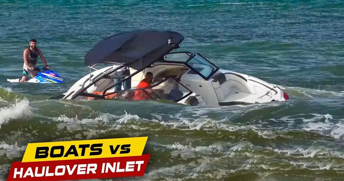 SMALL BOAT DESTROYED BY HUGE YACHT AT HAULOVER !! | Boats vs Haulover ... SMALL BOAT DESTROYED BY HUGE YACHT AT HAULOVER !! | Boats vs Haulover ...