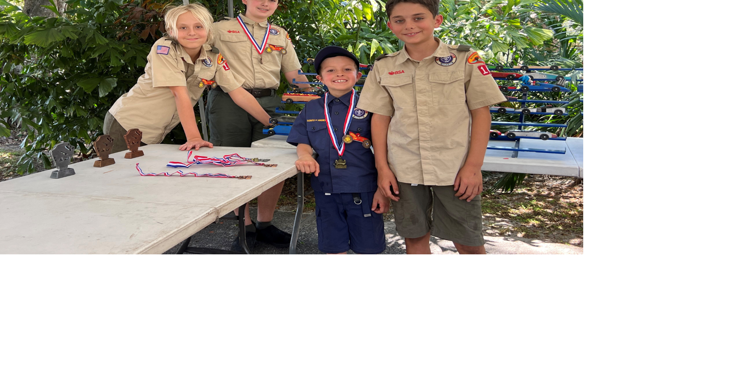 Local Cub Scout Pack 149 soars to victory in Pinewood Derby Race | Key ...