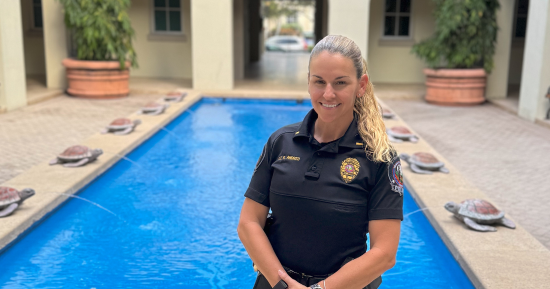 First KB Hispanic female police lieutenant honored | Key Biscayne ...