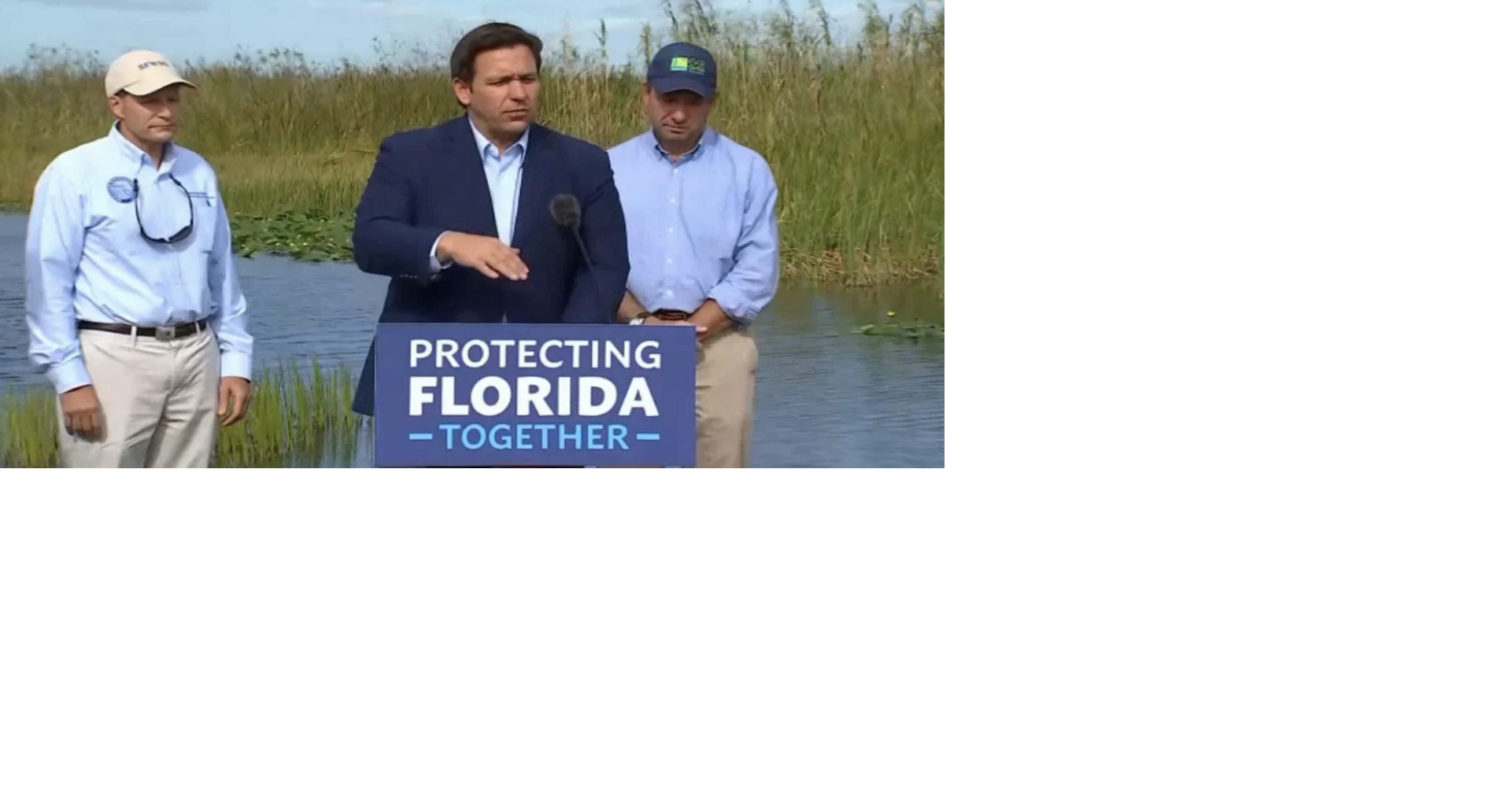 Environmentalists applaud DeSantis commitment of $3.5 billion for ...