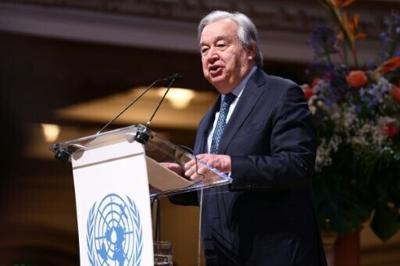 Secretary-General Antonio Guterres says the UN could run out of money ...