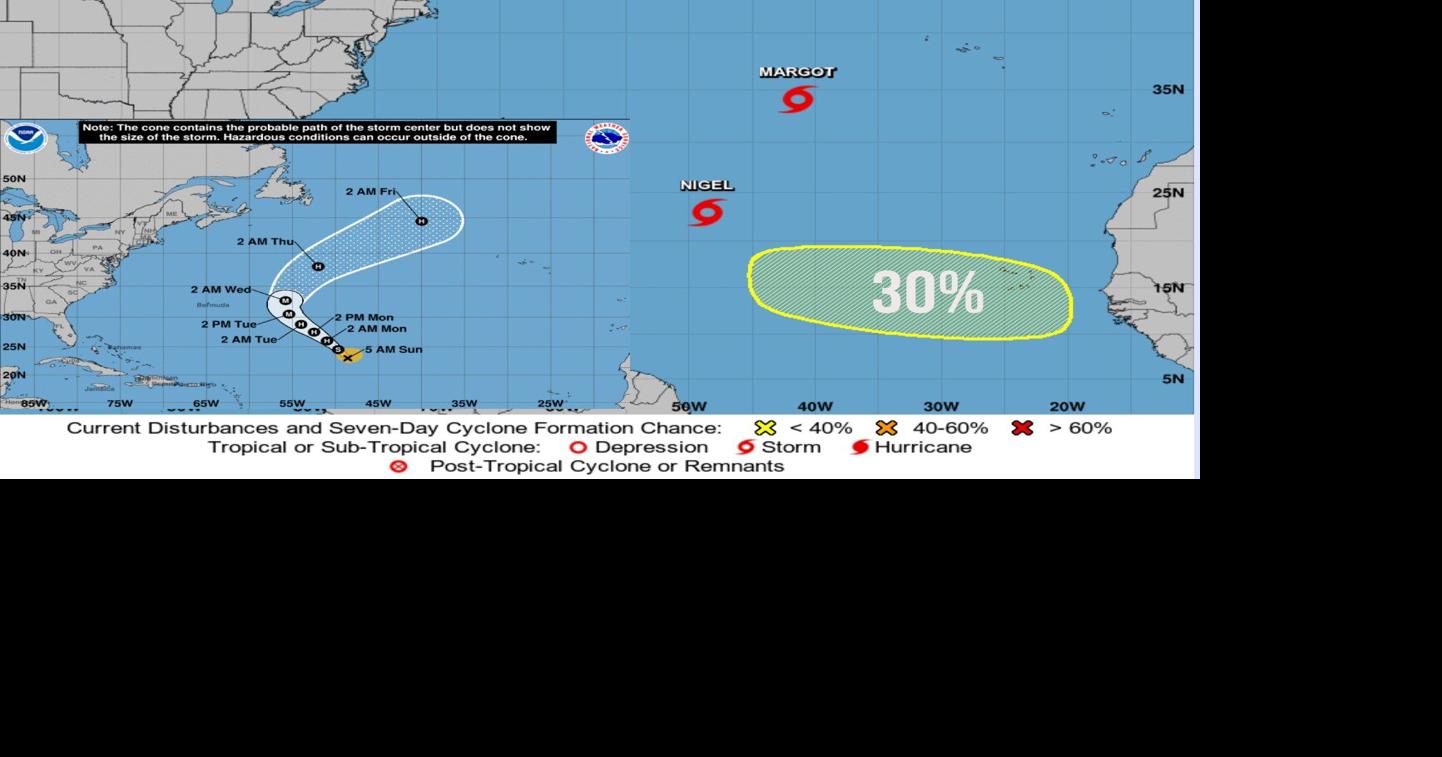 TS Nigel forms, expected to become a hurricane; could second wave ...