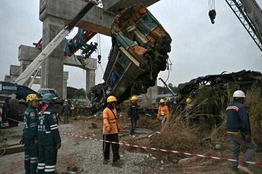 One of Thailand's deadliest rail accidents in years, a massive ...