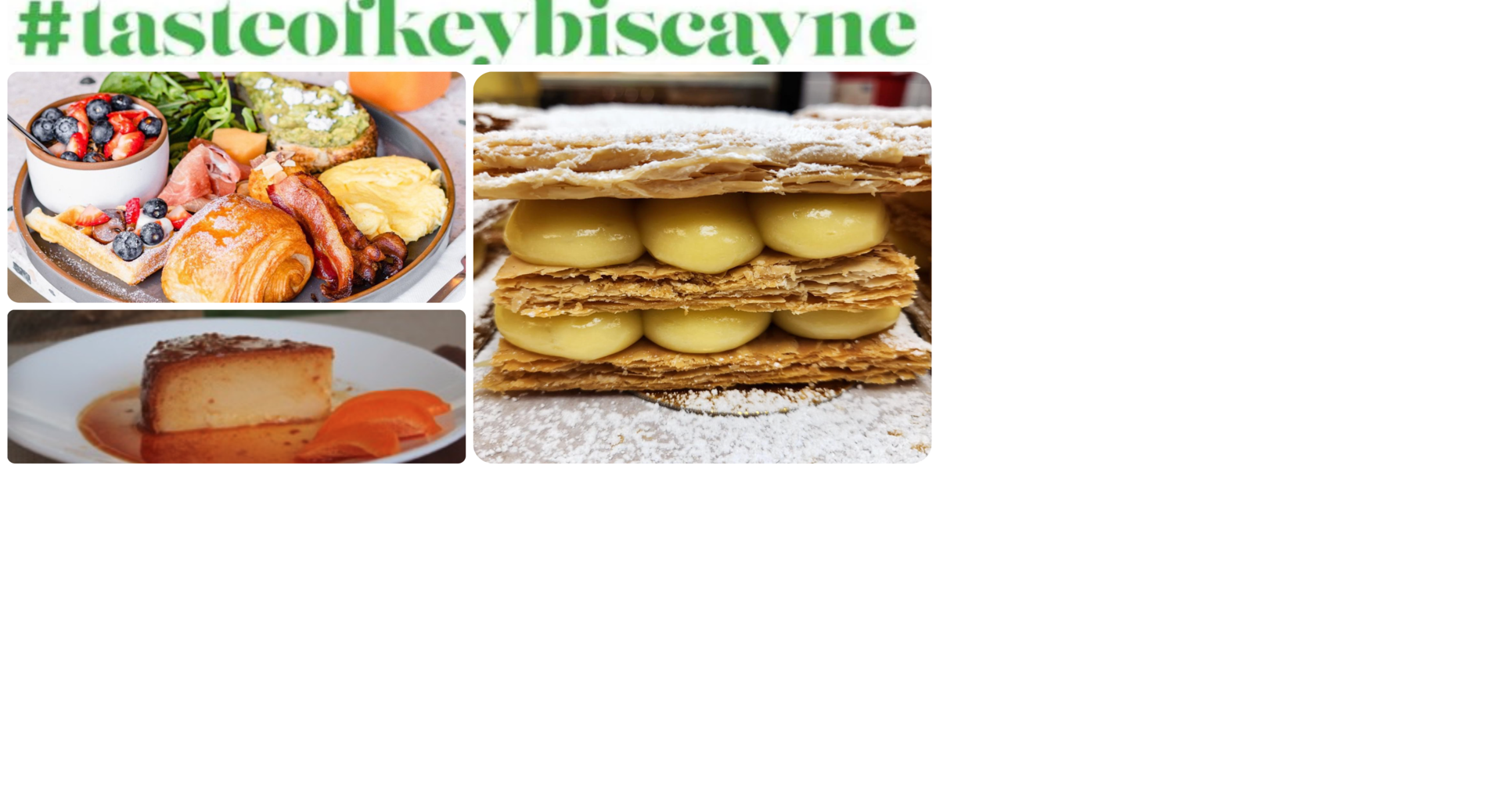 Key Biscayne Sunday dessert menu | Food | islandernews.com