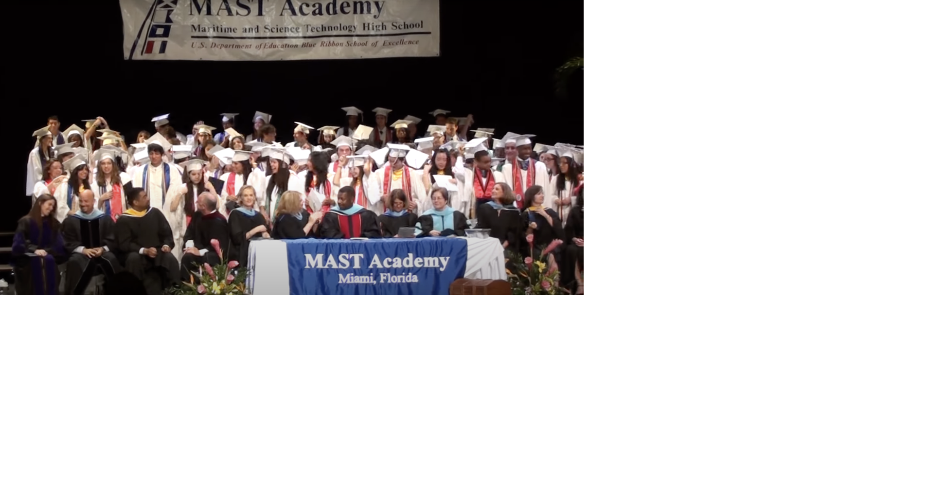 MAST seniors are in the spotlight this week as graduation practice ...