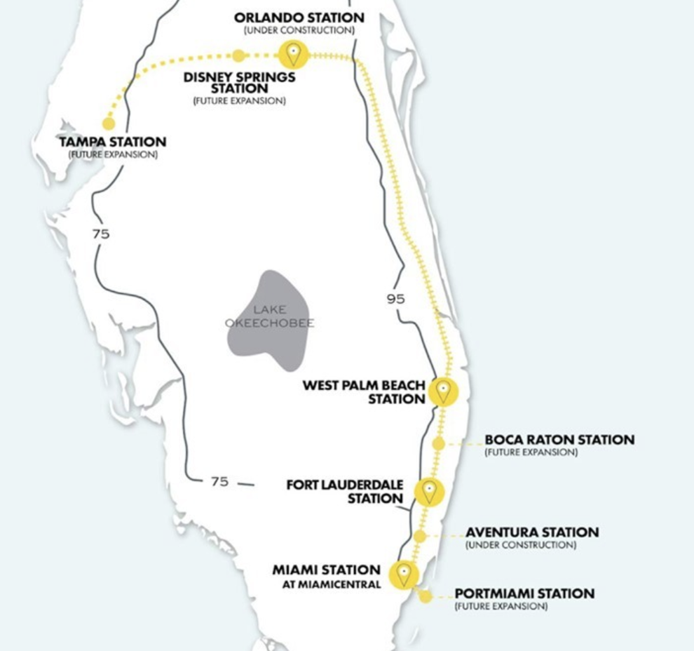 Brightline's Miami-to-Orlando rail expansion now more than halfway ...