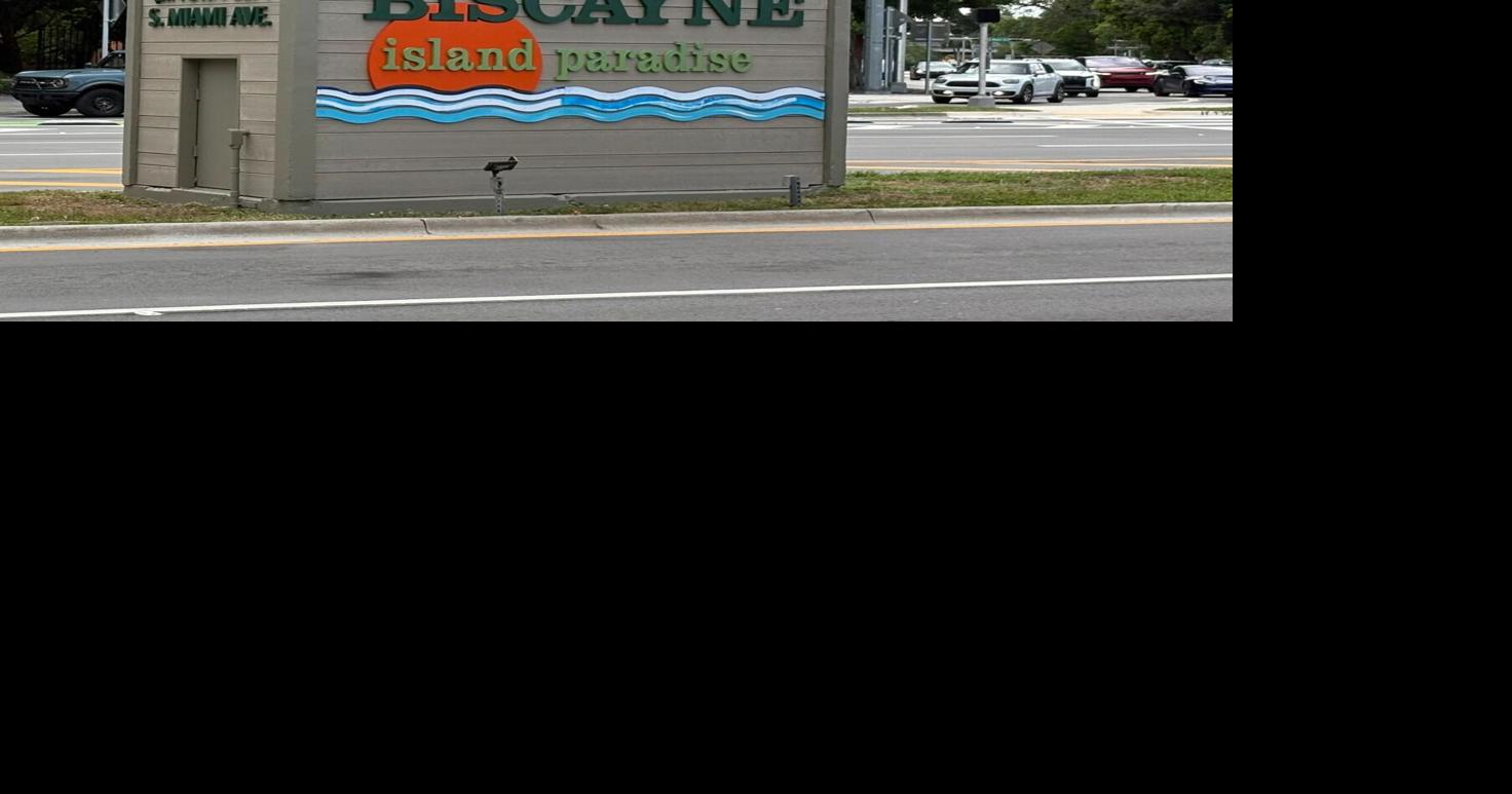 Rickenbacker’s Welcome to Key Biscayne sign gets an update | Key ...