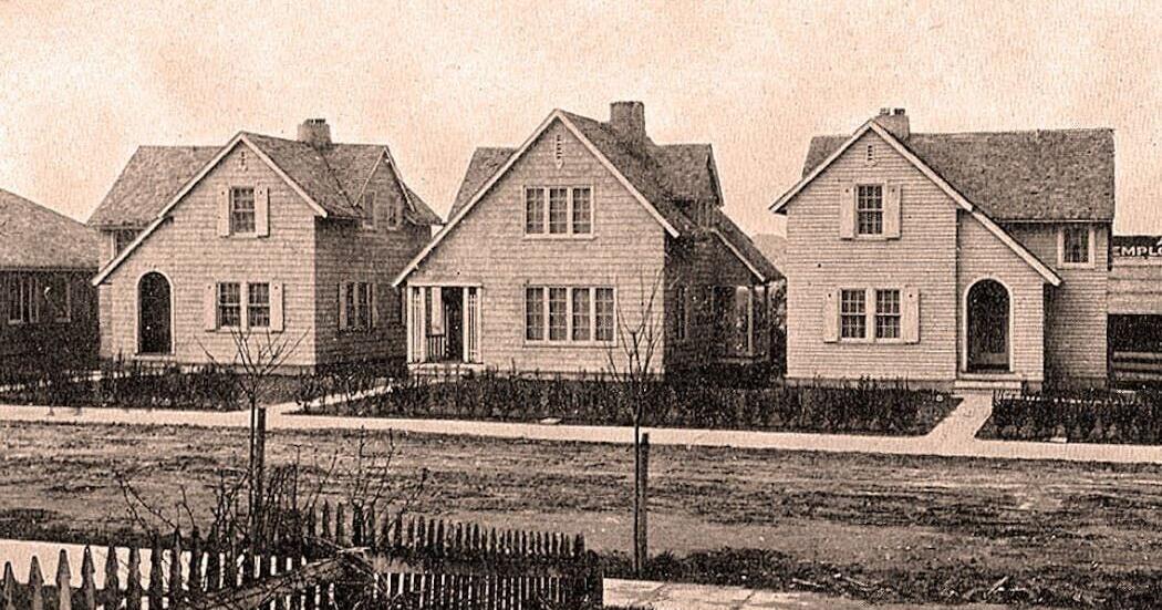 The U.S. Housing Corporation built nearly 300 homes in Bremerton, Wash ...