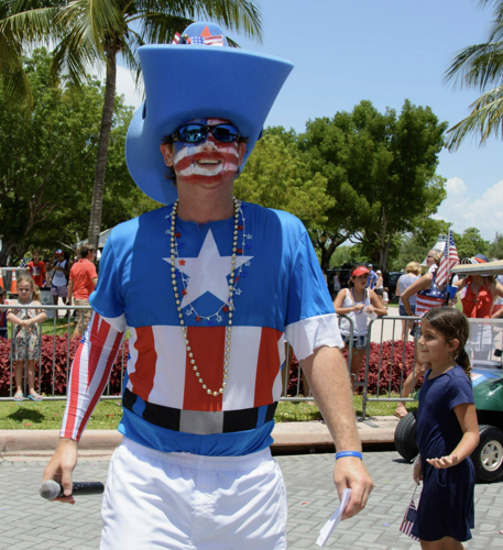 Austin Tellam, July 4th Parade MC, keeps alive the tradition of ...
