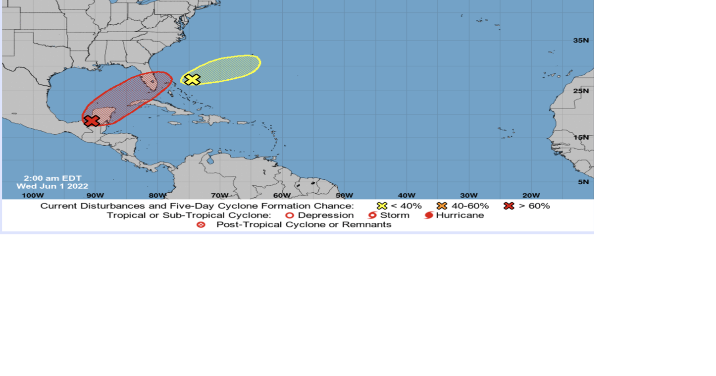 On-time-arrival; first named storm of the season – Alex – could form ...