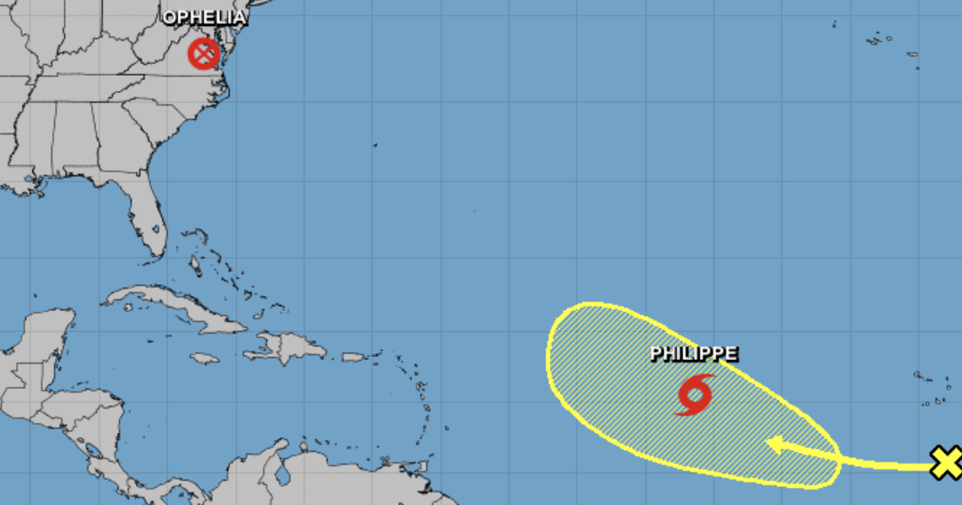TS Philippe forms, new wave could develop into Rina | News ...