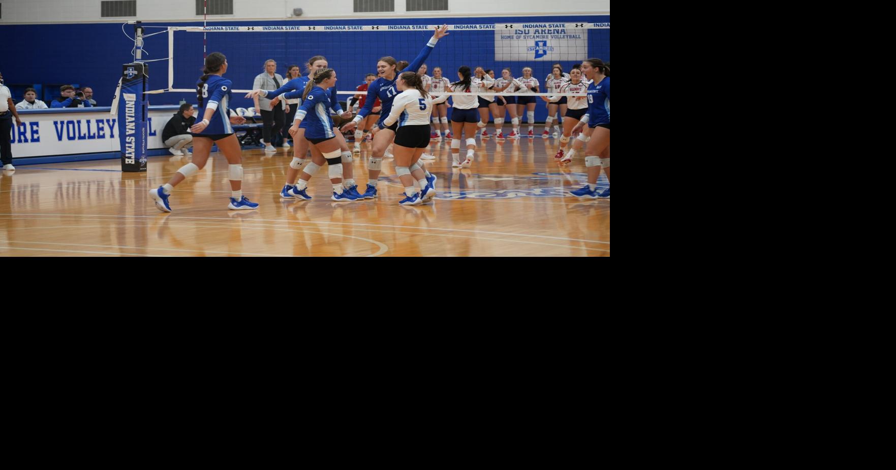 Volleyball Sweeps Senior Weekend | Indiana Statesman | isustudentmedia.com