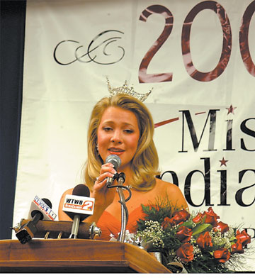Chapman crowned Miss Indiana | | isustudentmedia.com