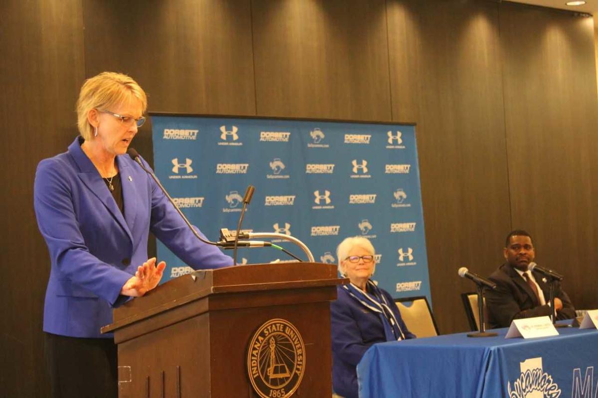 Vicki Hall Introduced as ISU Women’s Basketball Coach | Wzis ...