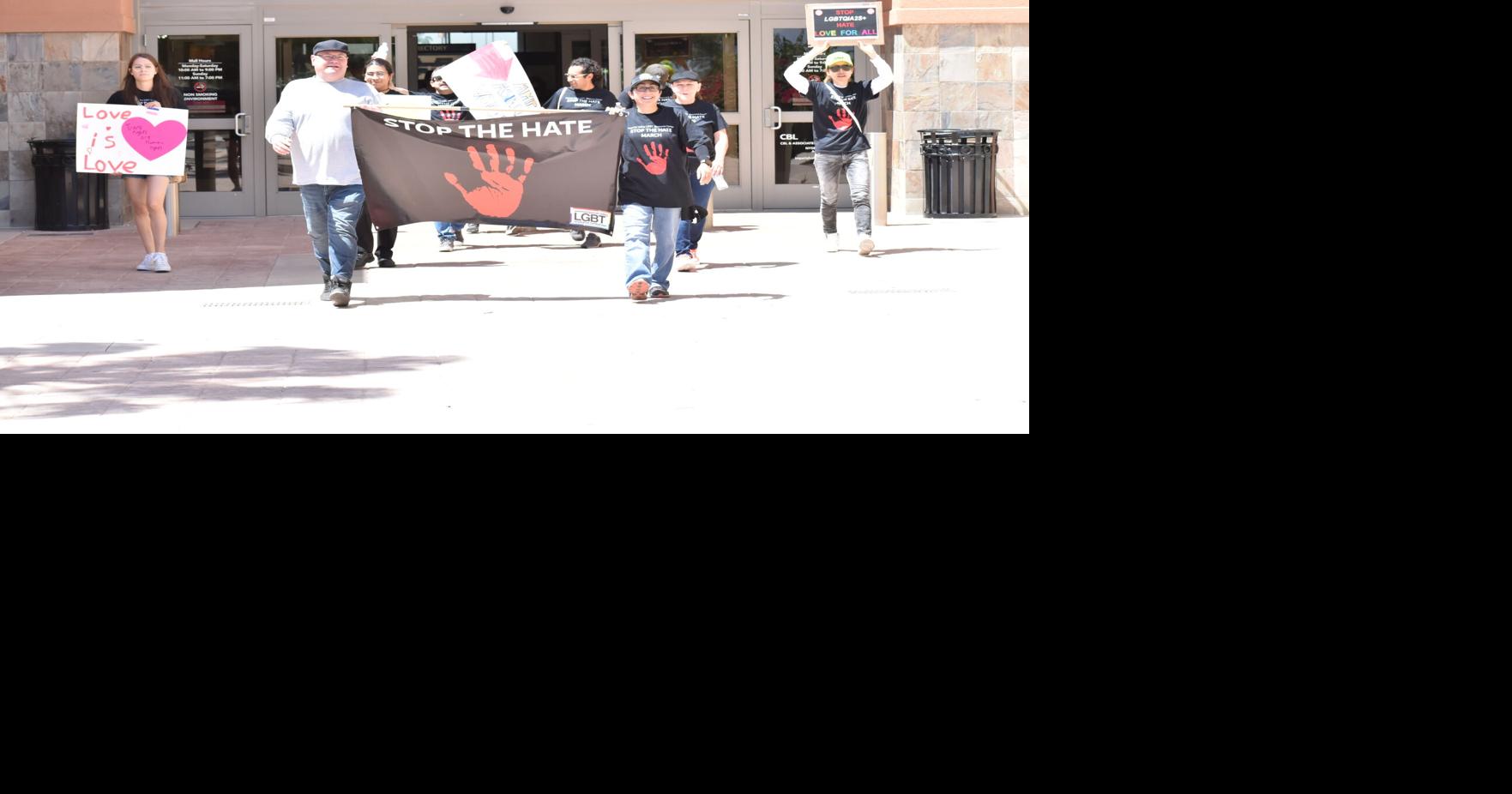 'Stop the Hate' March hits Imperial Valley Mall | Featured ...