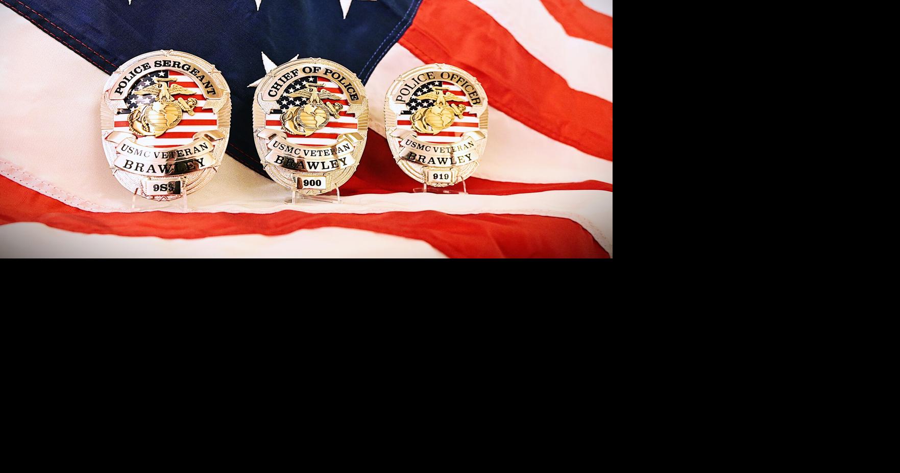 Brawley PD introduces Veterans Badges | News | ivpressonline.com