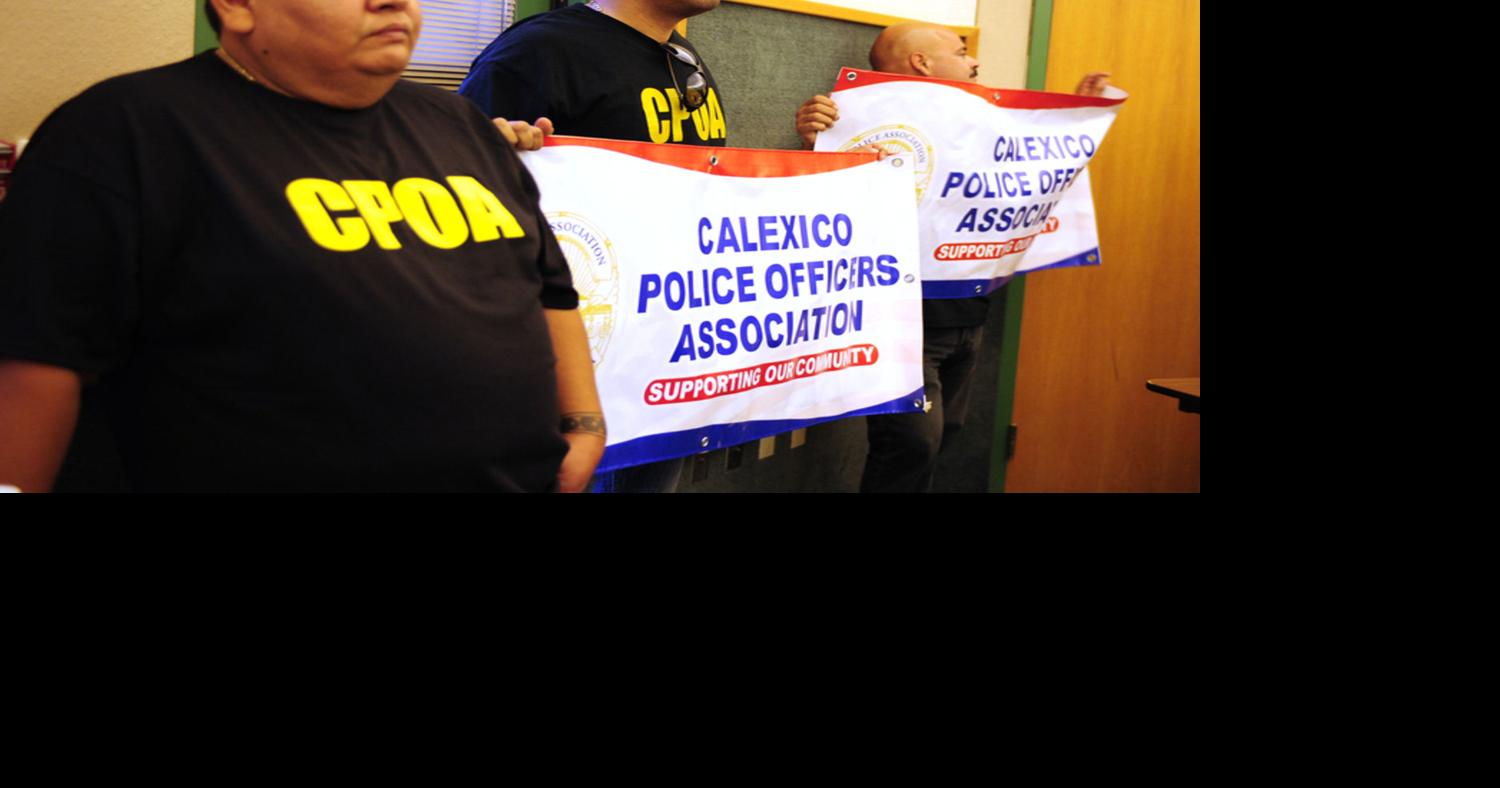 Calexico Police Officers Association welcomes new leadership | Local ...