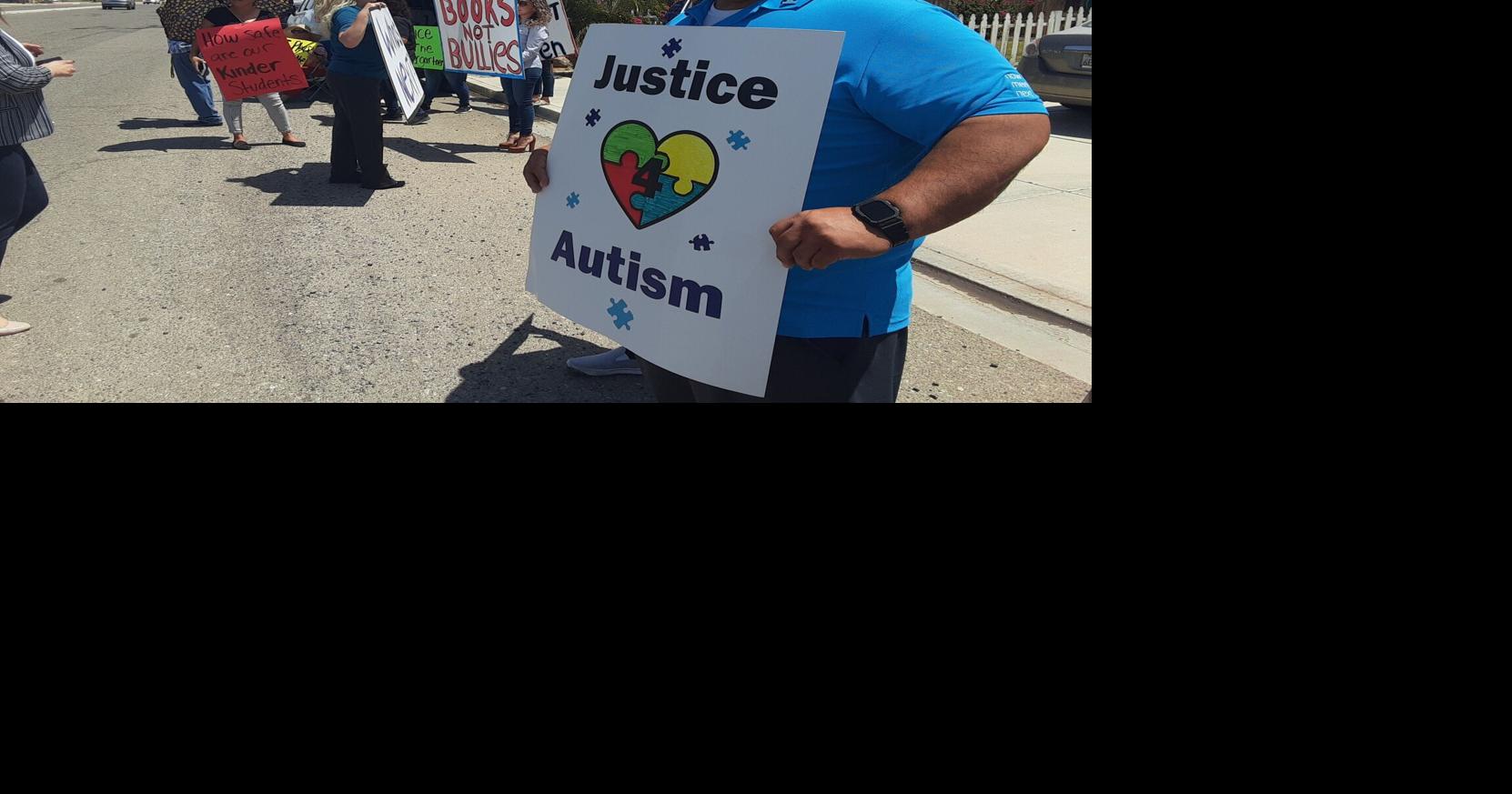 Heber parents protest treatment of autistic child, board inaction ...
